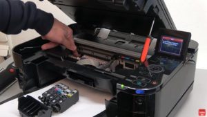 Canon Pixma Fehler 5B00 Error – Totalschaden – Druckkopf ausbauen – Reset – [mit 4K Video ...