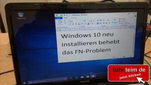 Windows 10 FN-Taste funktioniert nicht – aktivieren und deaktivieren – Tuhl Teim DE