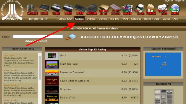 ATARI XL Emulator Altirra – kostenloser Download für Windows – Seite 3 ...