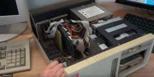 Escom Intel 80286 Prozessor Desktop PC – mit Turbo Modus von 1991 ...