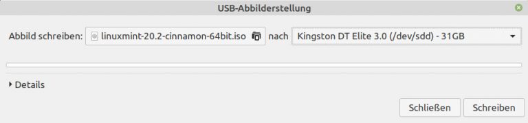 Linux Mint USB-Stick erstellen – Download und Einrichtung – Tuhl Teim DE