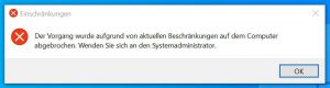 Windows 10 – Starten von Programmen und Apps blockieren – DisallowRun ...