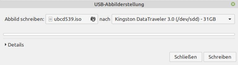 Ultimate Boot CD – startbaren USB-Stick erstellen – Anleitung Windows ...