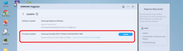 Samsung Portable SSD T5 T7 T9 Shield Firmware Update – Tuhl Teim DE