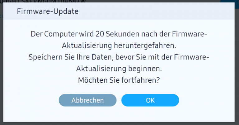 Samsung SSD Firmware Update mit Magician – Tuhl Teim DE